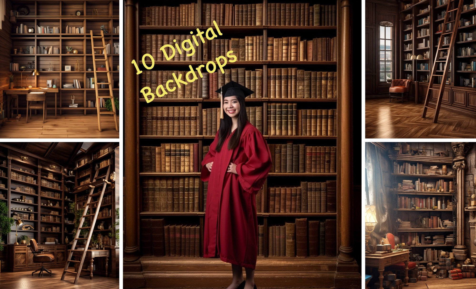 Graduation Studio Background