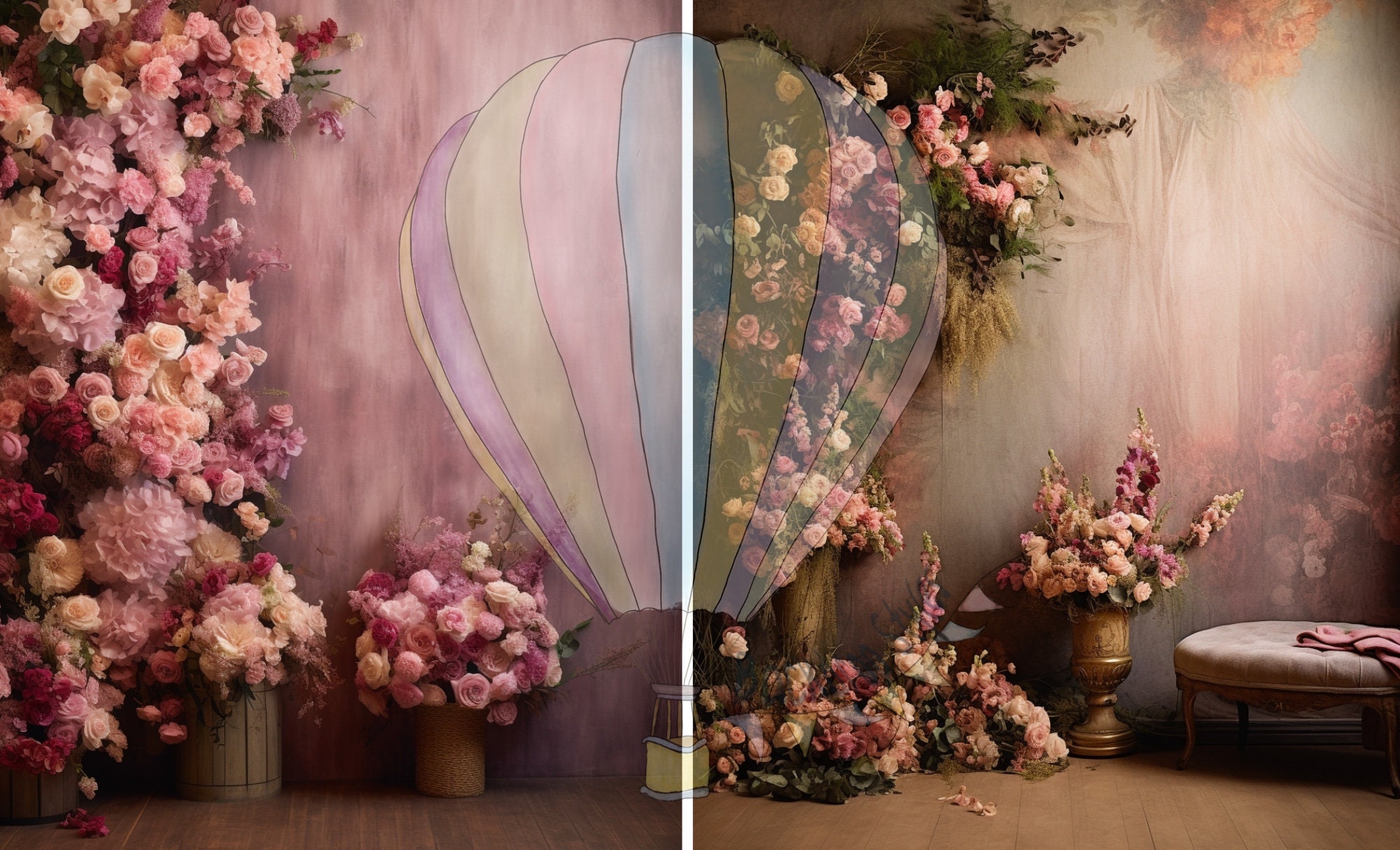 Flower Backdrop Photography Background - Capture Beautiful Moments With ...