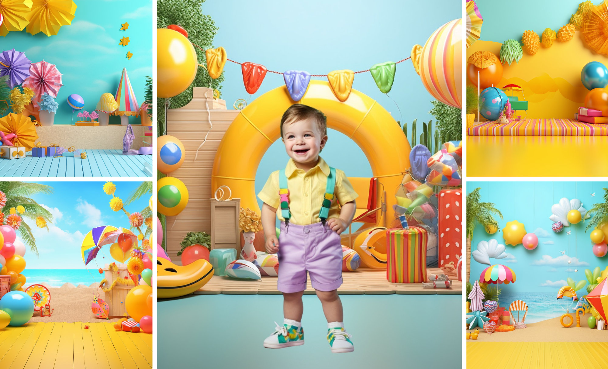 Summer Backdrops for Photography Embrace the Sunny Vibes in Your ...