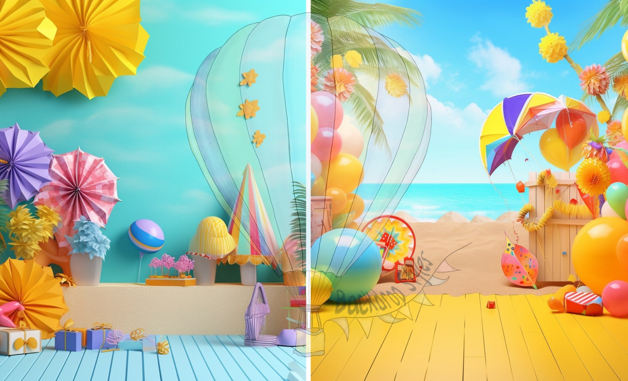 Summer Backdrops for Photography Embrace the Sunny Vibes in Your ...