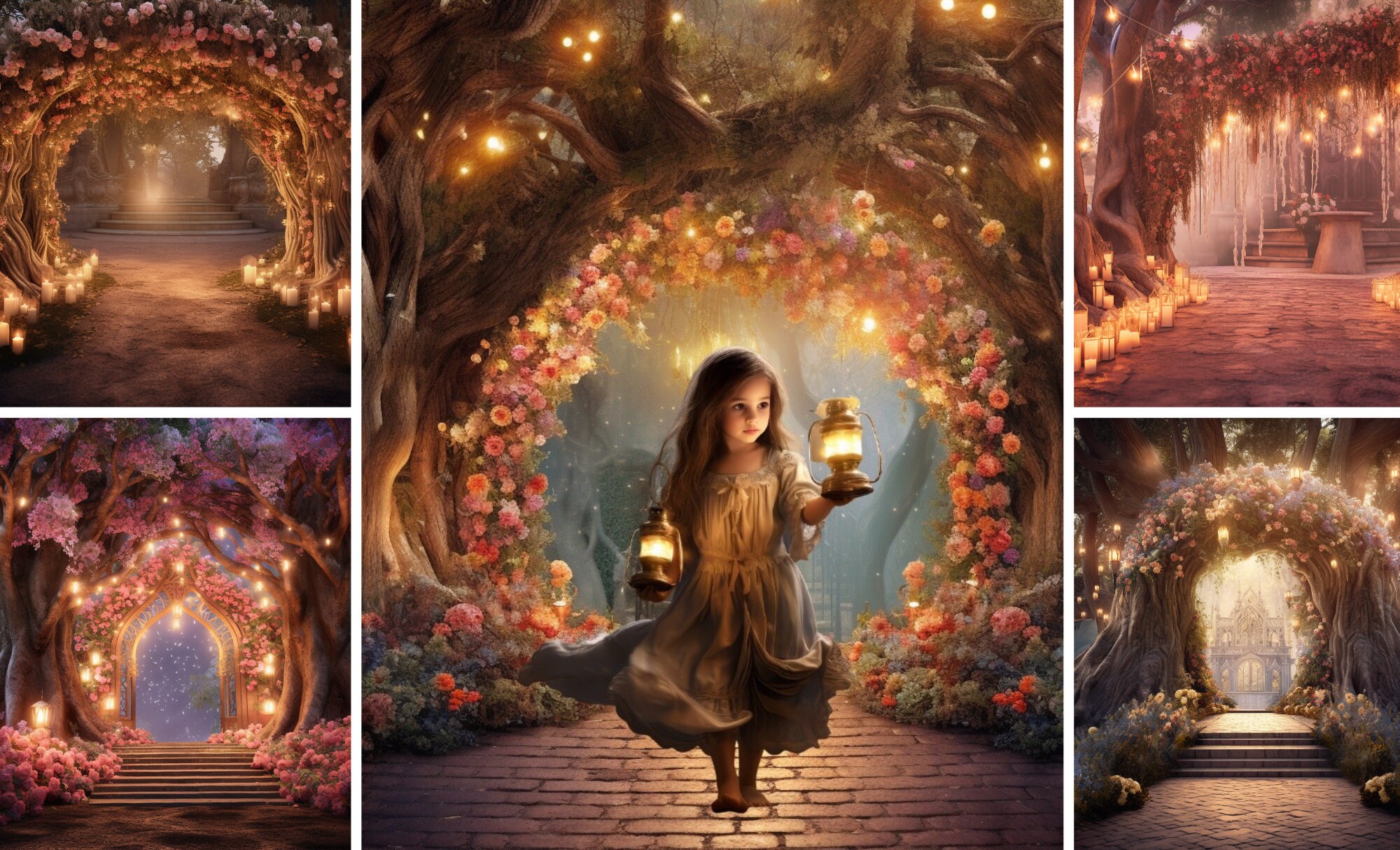 Fairytale Digital Backdrop Overlays - Create Whimsical Scenes With ...