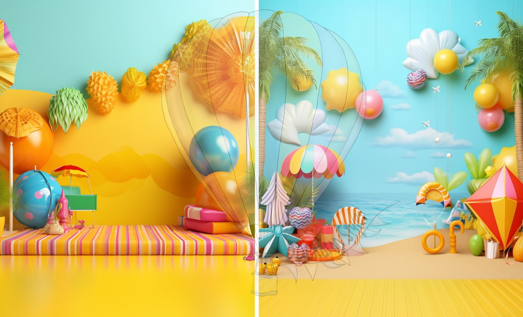 Summer Backdrops for Photography Embrace the Sunny Vibes in Your ...
