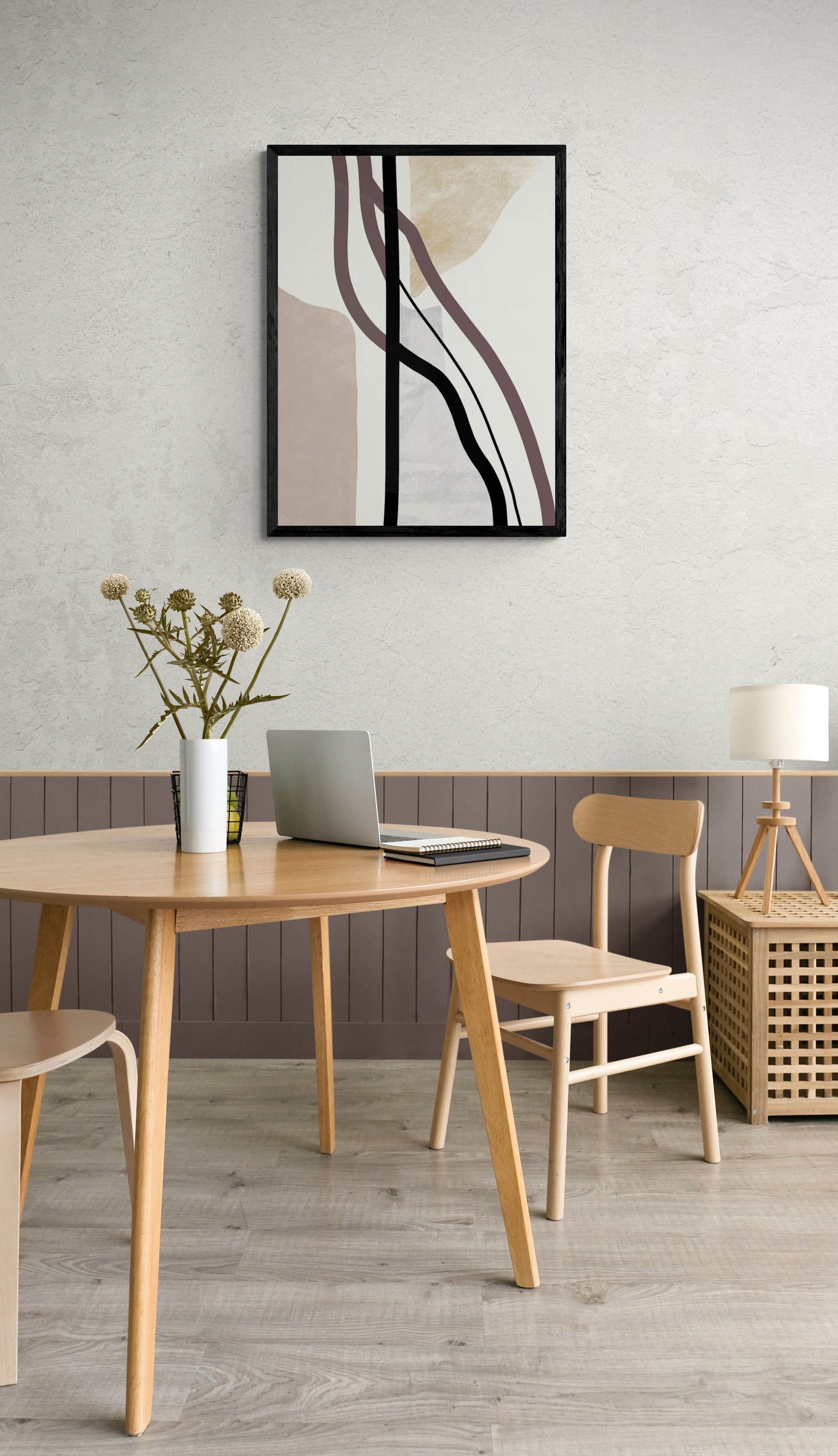 Contemporary Line Art Print. Modern Abstract Art Print. Printable Wall ...