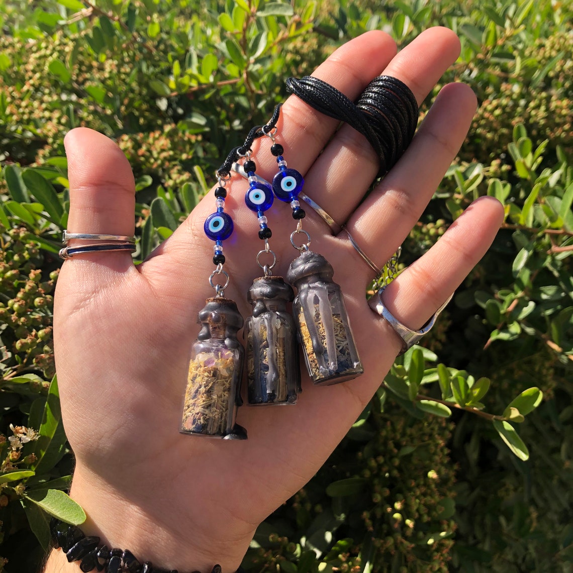 Spell Jar Necklace - Etsy