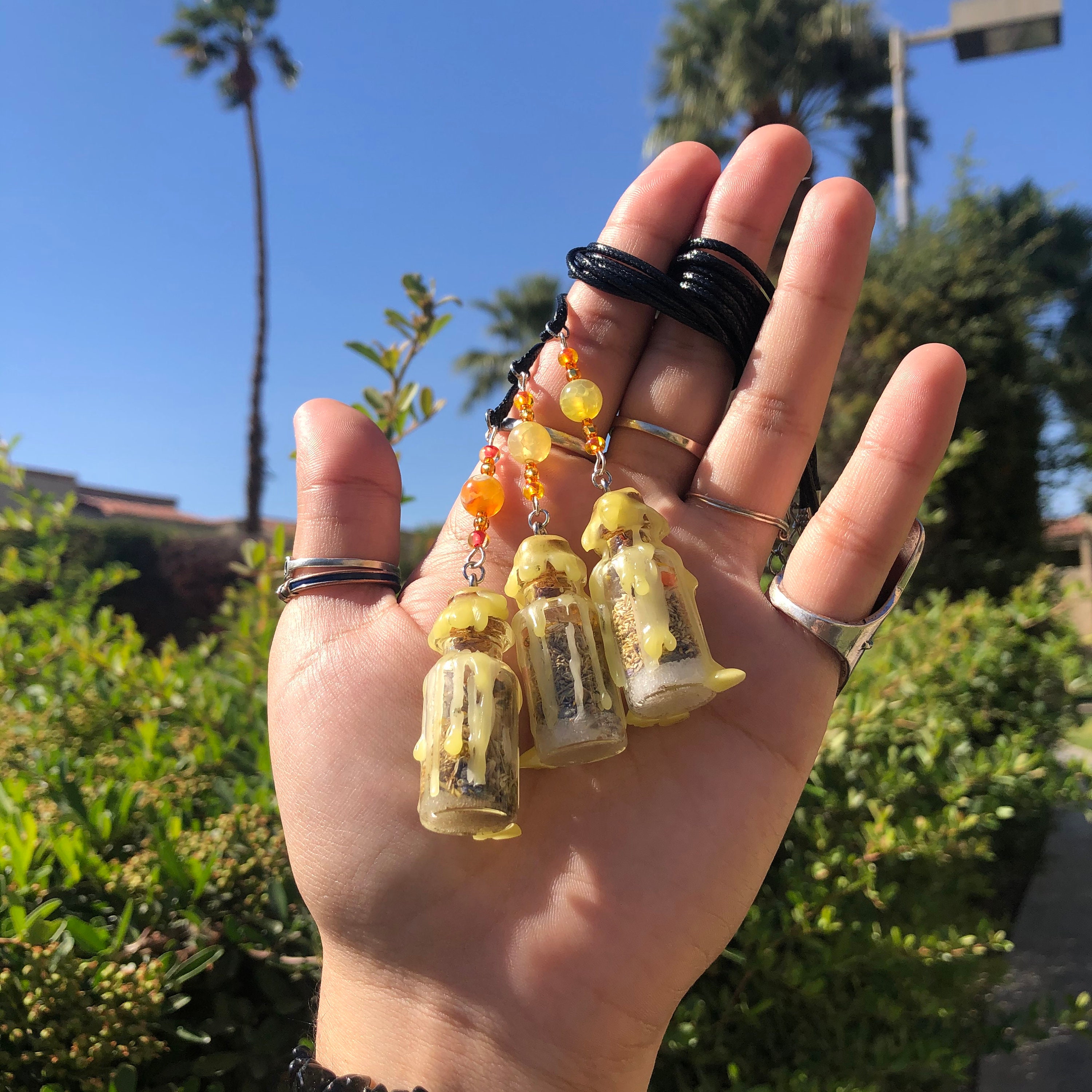 Spell Jar Necklace - Etsy