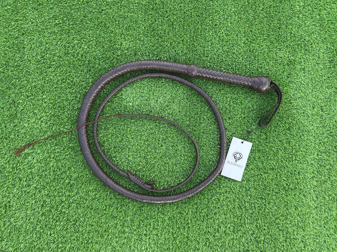 Cow Hide Leather Bullwhip: Heavy Duty 16 Plaits, 4-6 Ft Long. - Etsy