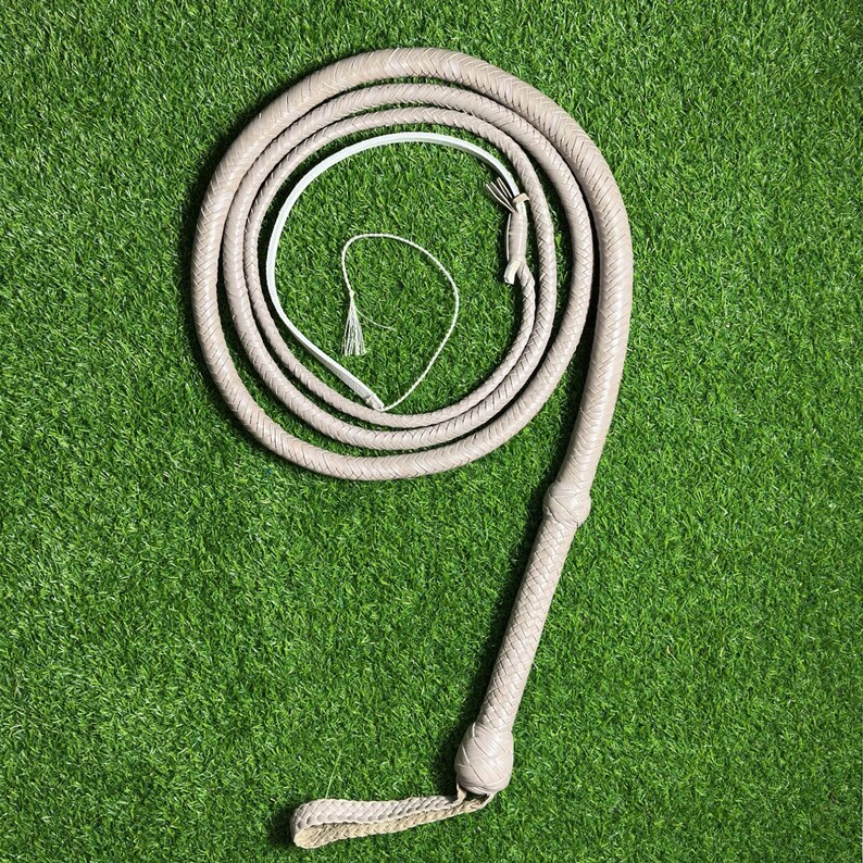 Italian Cow Hide Leather Bullwhip: Heavy Duty 16 Plaits - Etsy