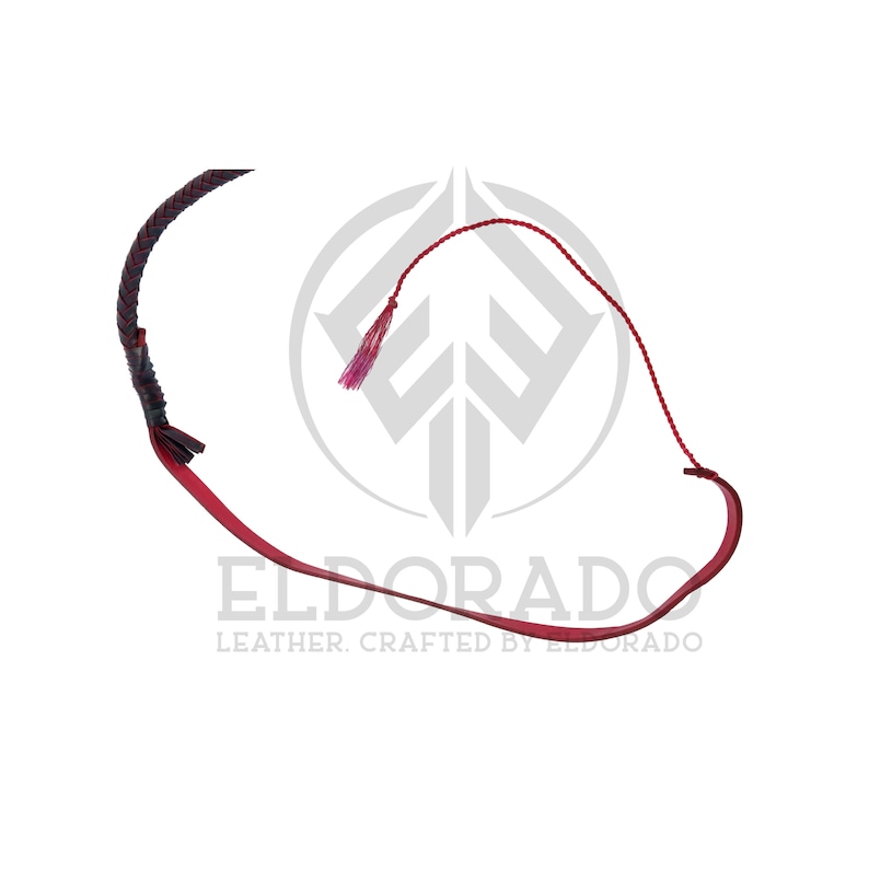 Handmade Cowhide Leather Bullwhip Indiana Jones Style, 8 Feet 12 Plaits ...