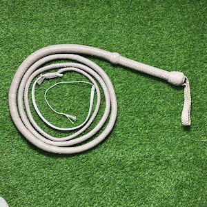Italian Cow Hide Leather Bullwhip: Heavy Duty 16 Plaits - Etsy