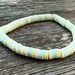 Light Teal and Lemonade Bracelet Soft and Refreshing Elegance - Etsy