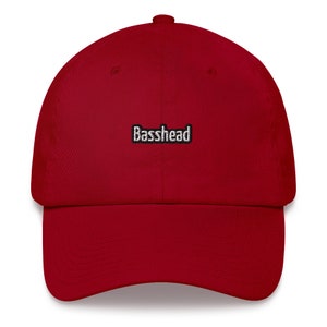 Bass Head Dad Hat Rave Bass Head Hat Bass Hat Street Wear Bass Head ...