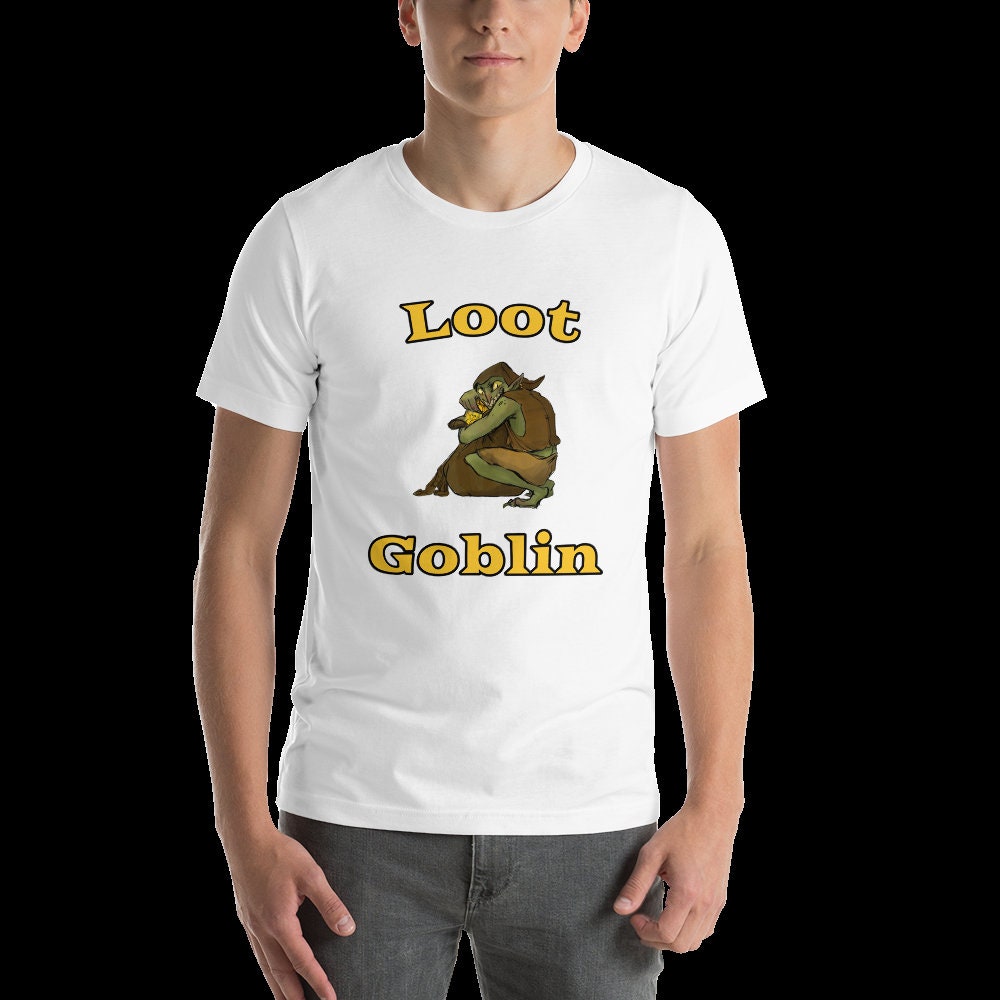 Loot Goblin DND T Shirt Funny DND Shirts Goblin Shirt Dungeons - Etsy