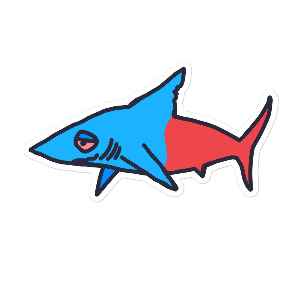 Shark Sticker for Laptop Sticker for Summer Sticker Water Bottle ...