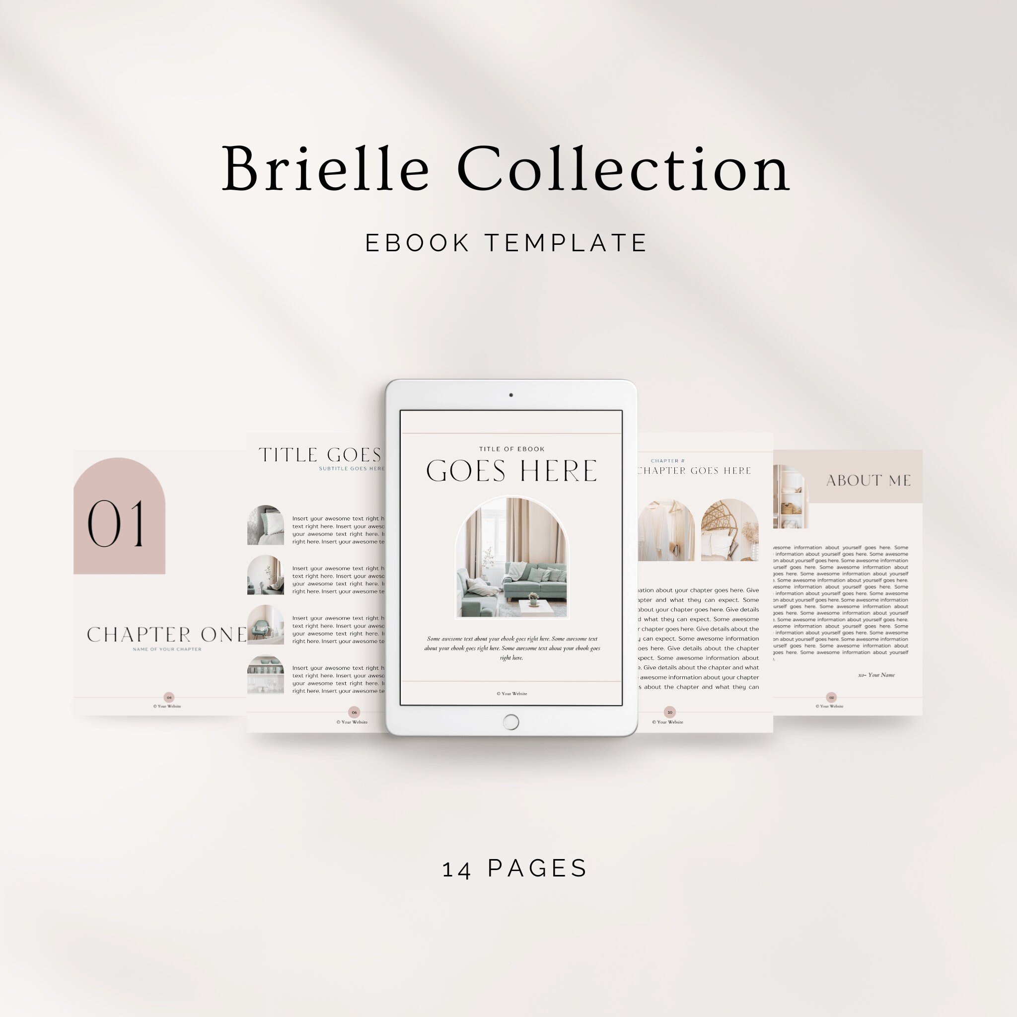 Brielle Collection Bundle Canva Templates - Etsy
