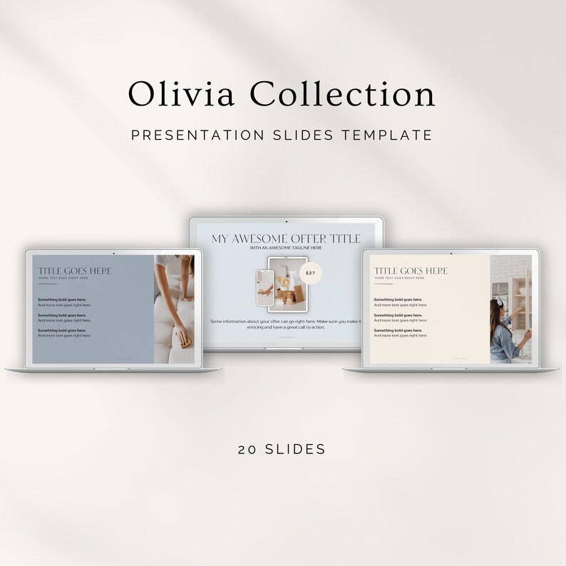 Olivia Collection Canva Bundle - Etsy
