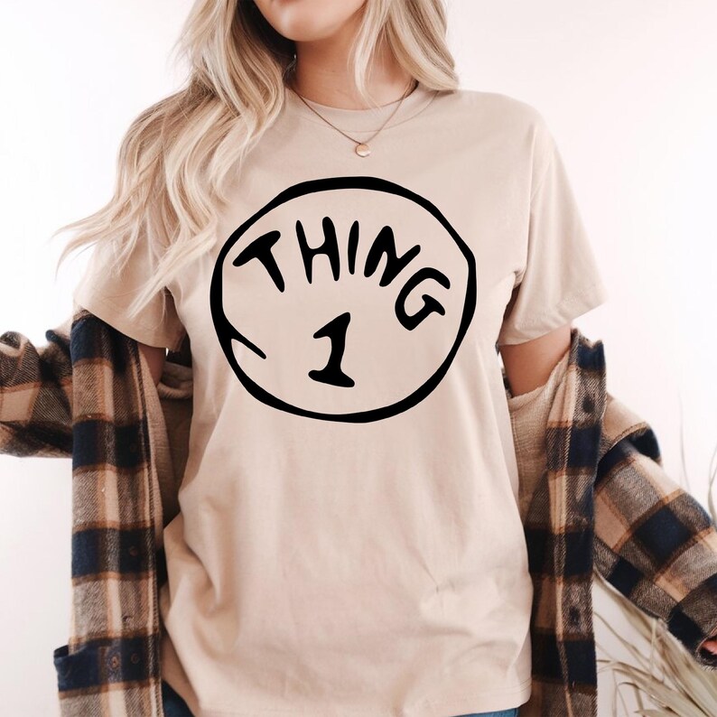 Thing 1 Thing 2 SVG: High Resolution Clipart (digital Download) - Etsy
