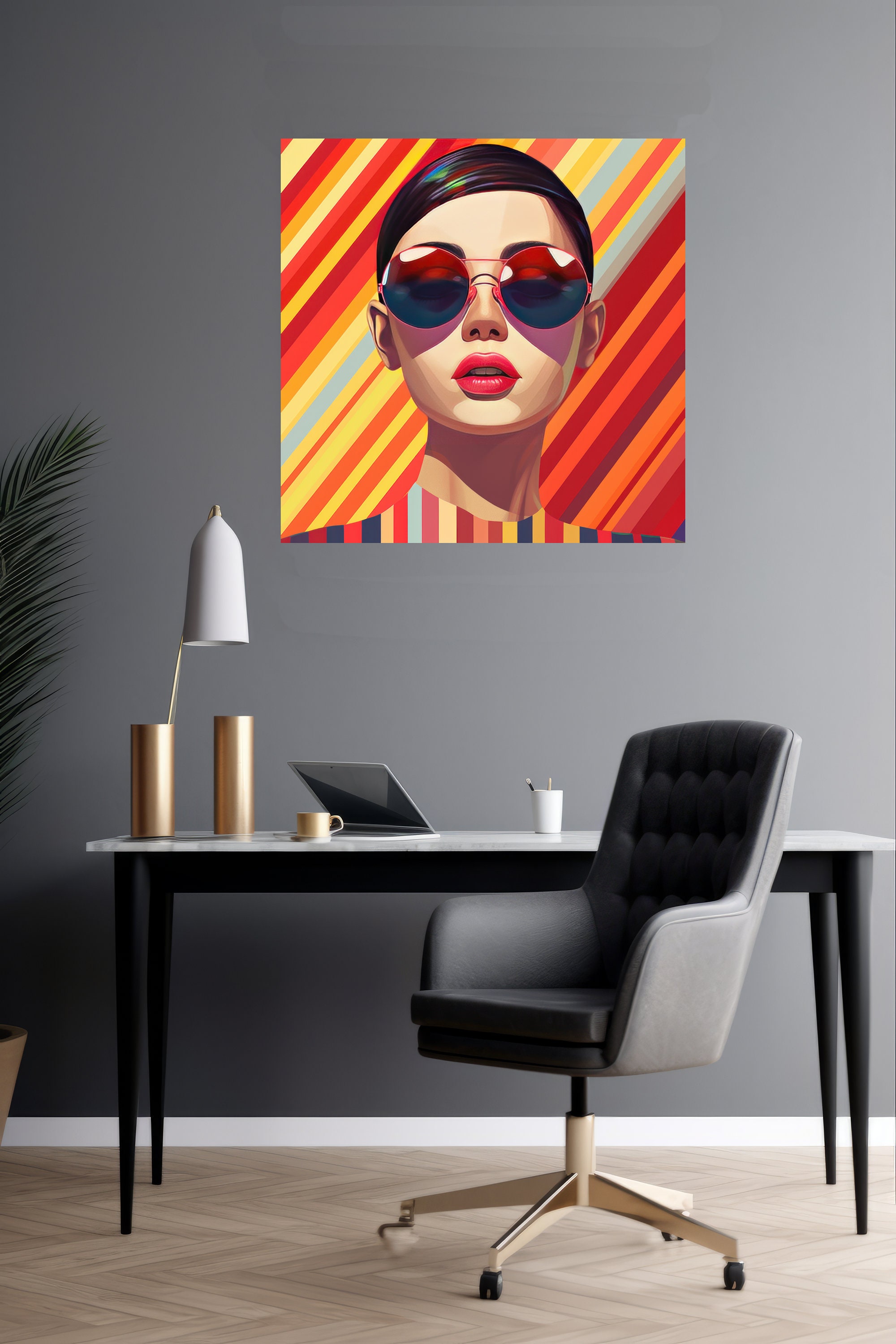 Neo-pop Art Gender Fluid Pride Wall Art - Etsy