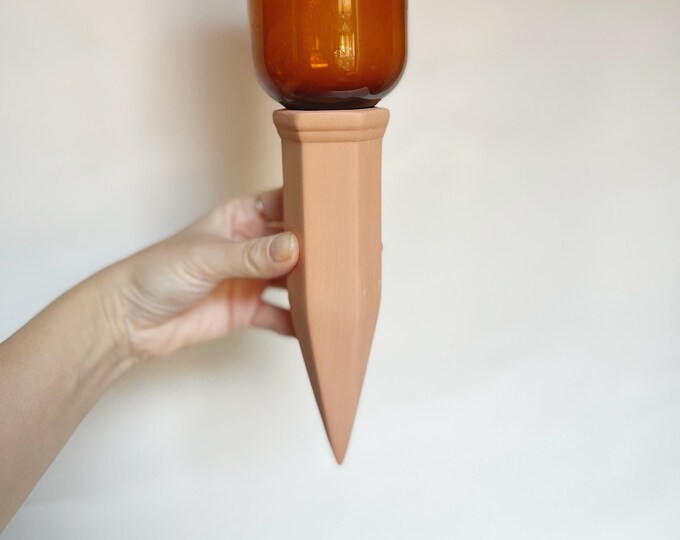 Terracotta Plant Spike Stake Self Watering Kit - Etsy