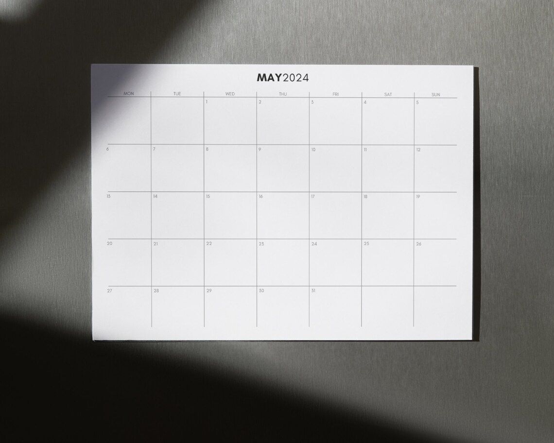 2024 Monthly Productivity Planner Monthly Schedule Monthly - Etsy
