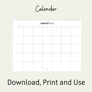 2024 Monthly Productivity Planner Monthly Schedule Monthly - Etsy