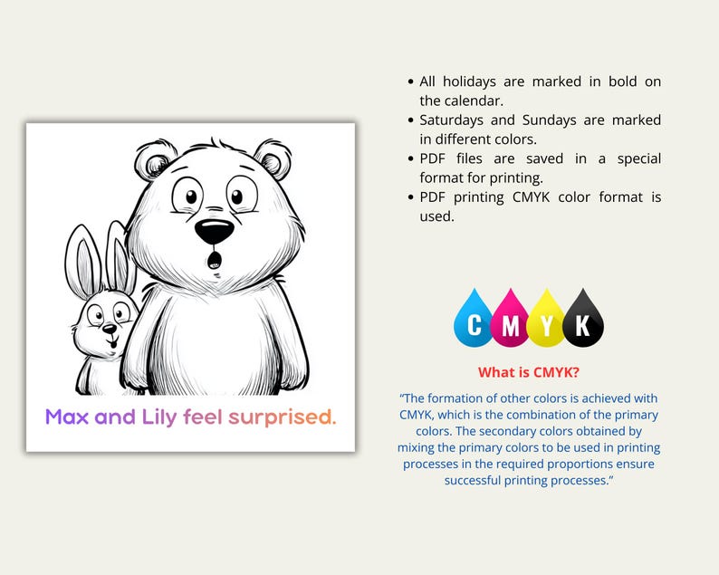 Libro para colorear de emociones para niños – Mis sentimientos de Max y ...