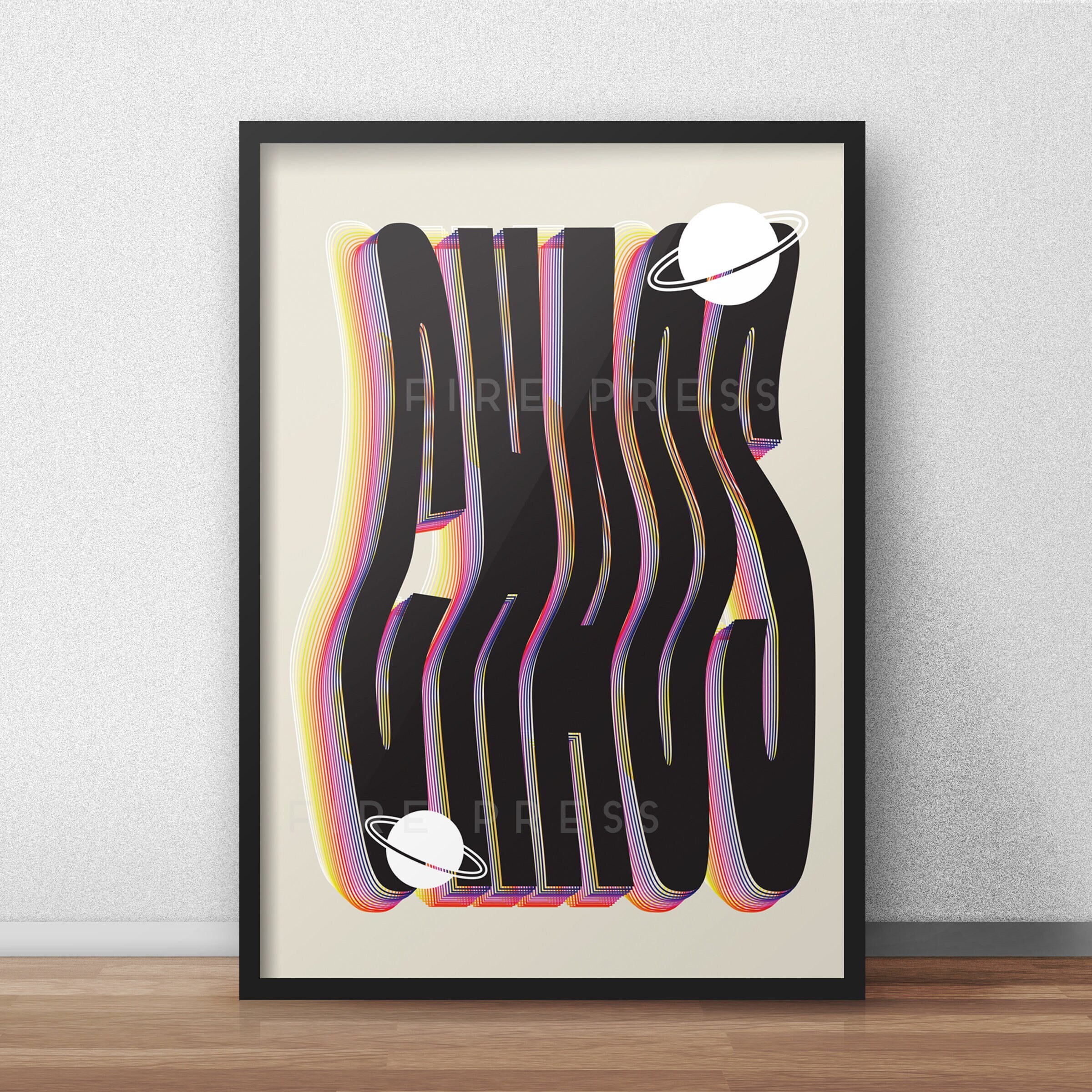 Choas Poster - Etsy