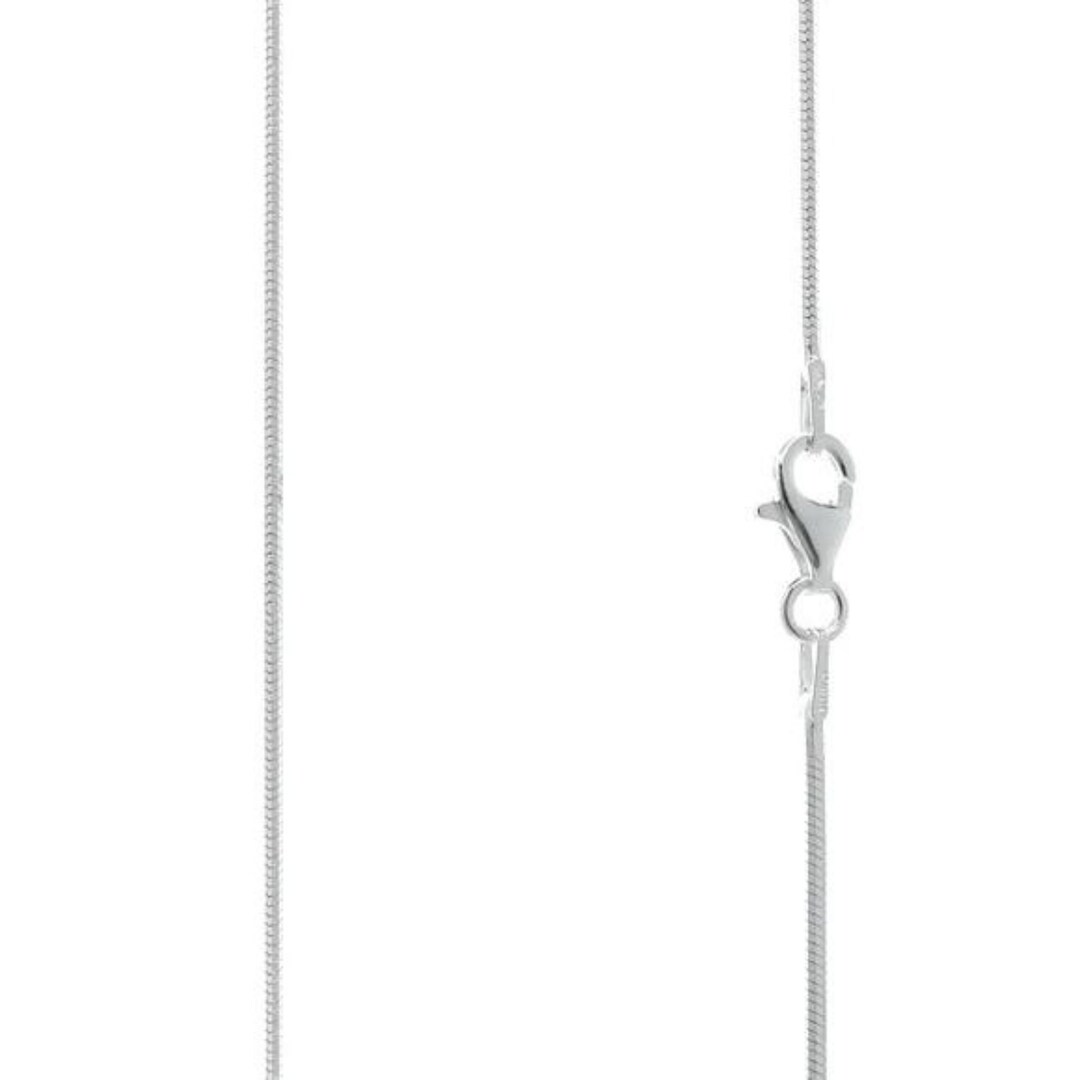 8 Sided Diamond Cut Snake Chain Sterling Silver - Etsy