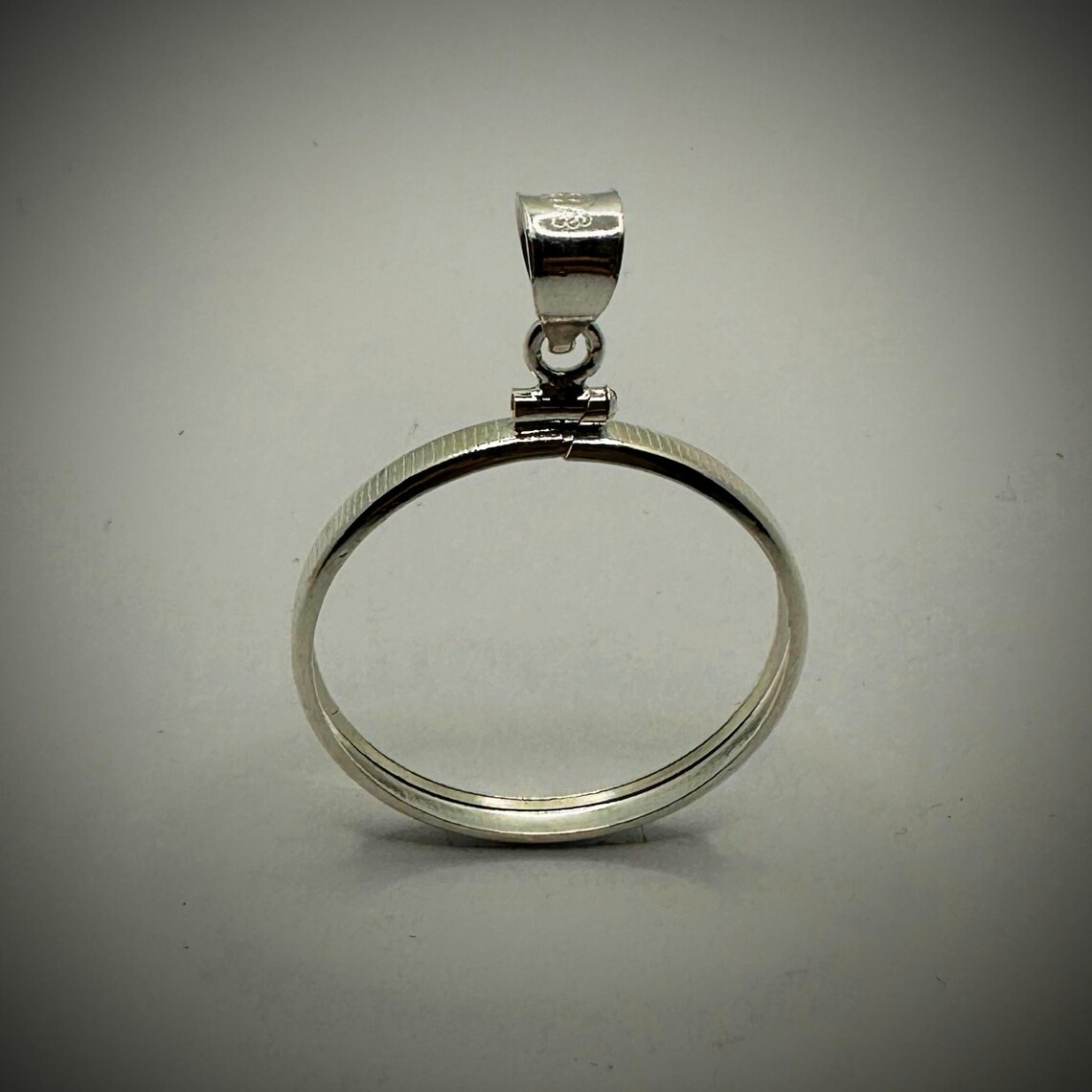 British Florin Sterling Silver Coin Edge Bezel - Etsy