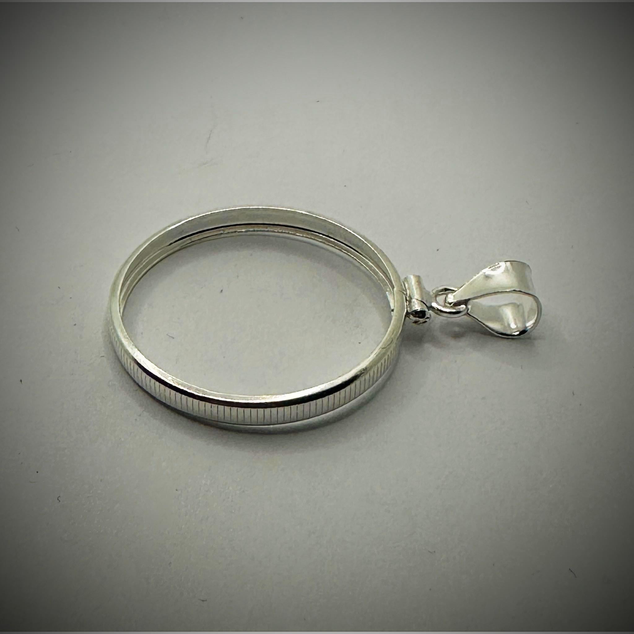 British Florin Sterling Silver Coin Edge Bezel - Etsy