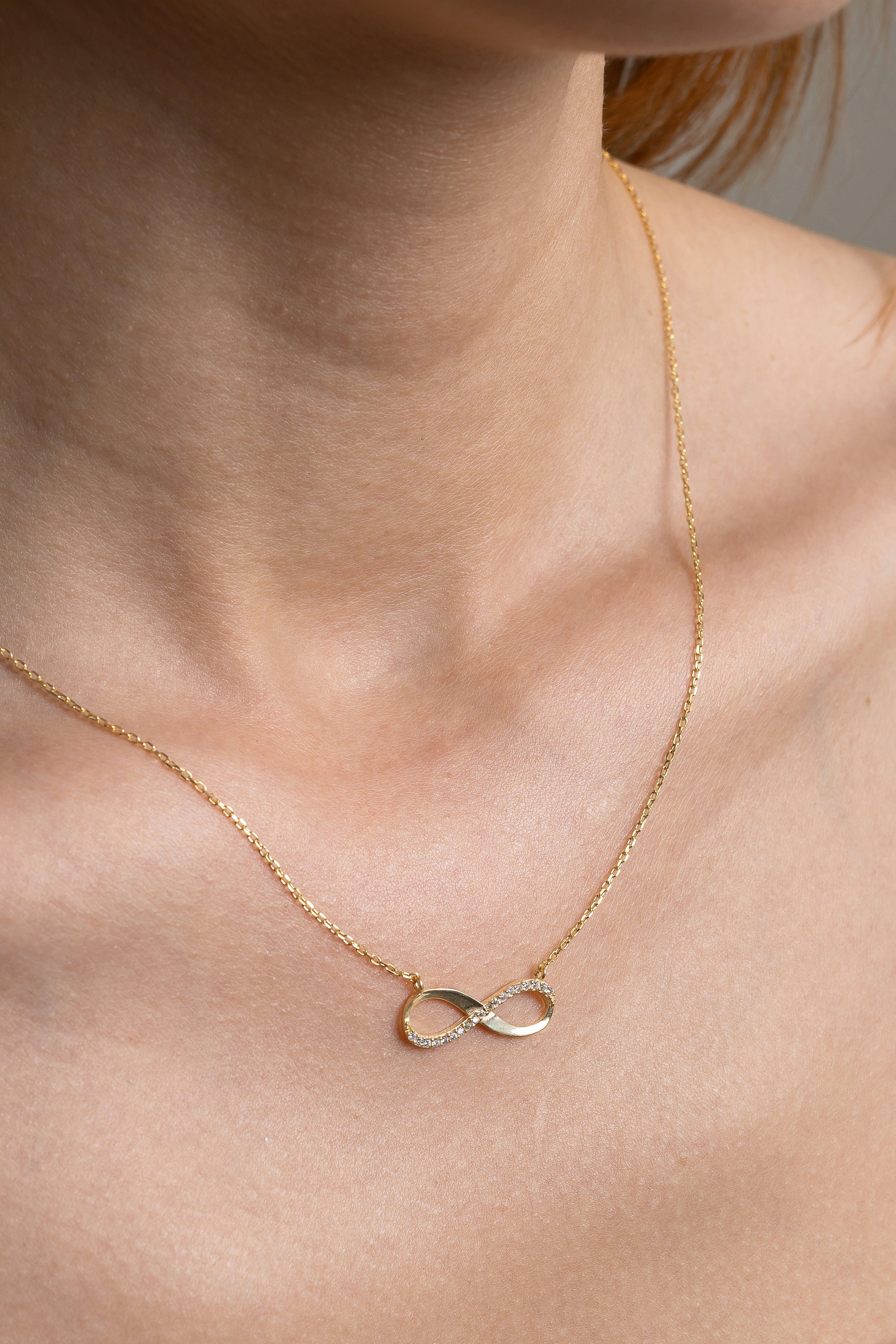 Infinity Symbol Pendant Minimalist Gift 925 Sterling Silver Jewelry ...