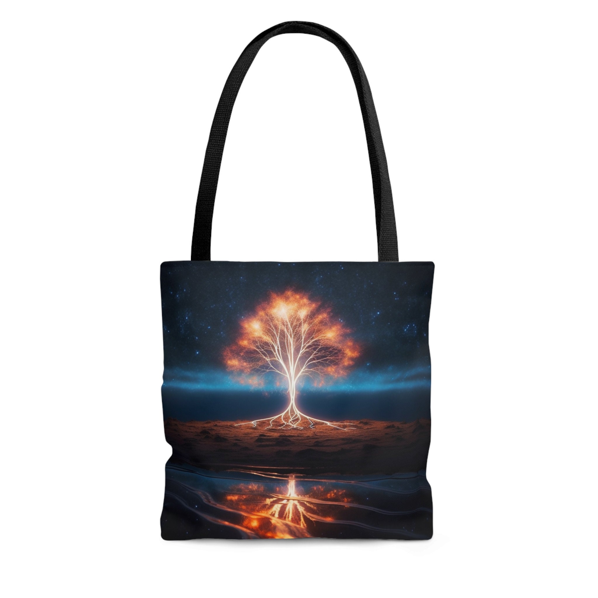 Tree of Eternal Ember Tote Bag AOP - Etsy