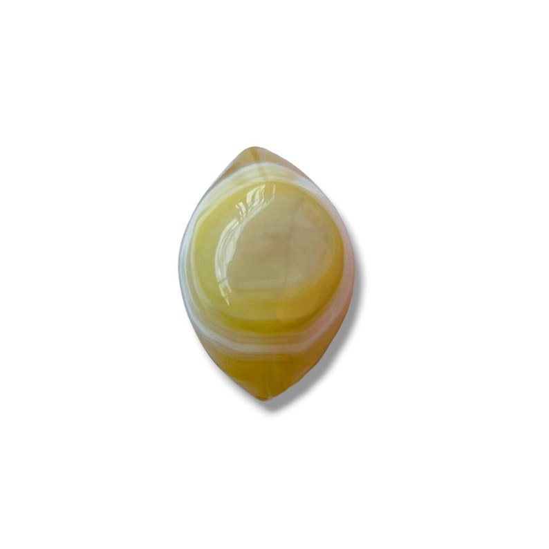 Wow!!! 100% Natural Yellow "agate Eye" (aqeeq )gemstone High Quality ...