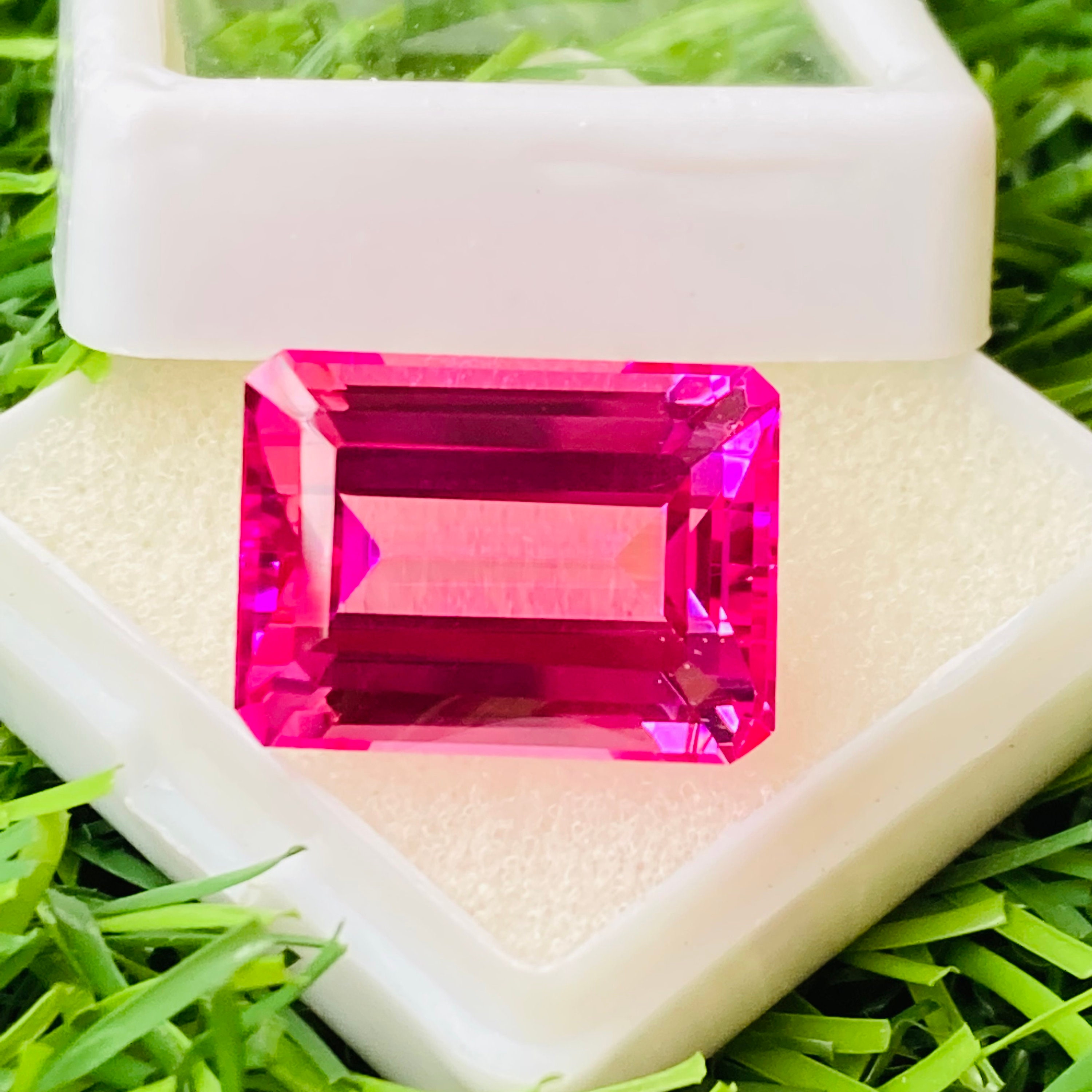 Beautiful Pink Diamond Ring Size Beautiful Gemstone - Etsy