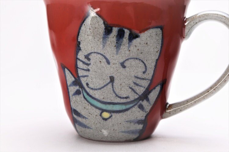 Caicai Banzai Cat Mug Water Cup Coffee Cups Handmade Made in - Etsy