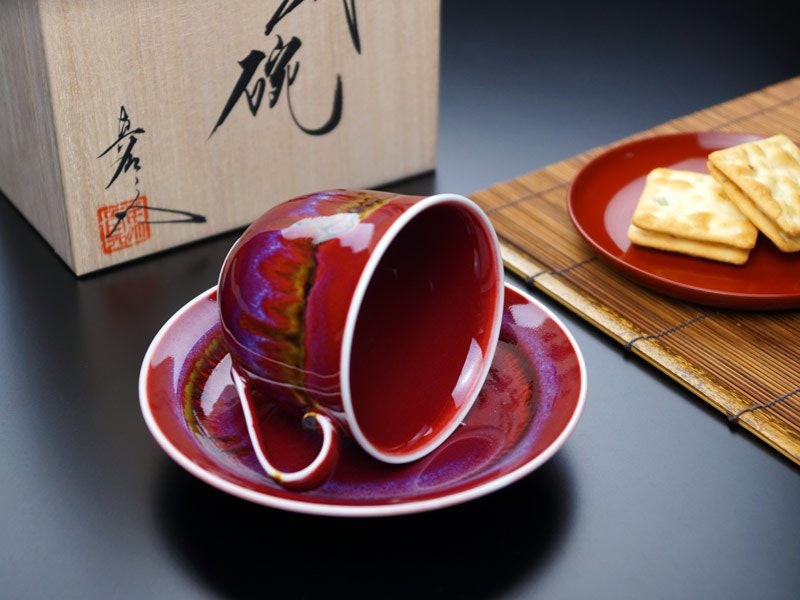 Sinemon coffee cups Afternoon tea cup Made in Japan aridayaki - Etsy 日本