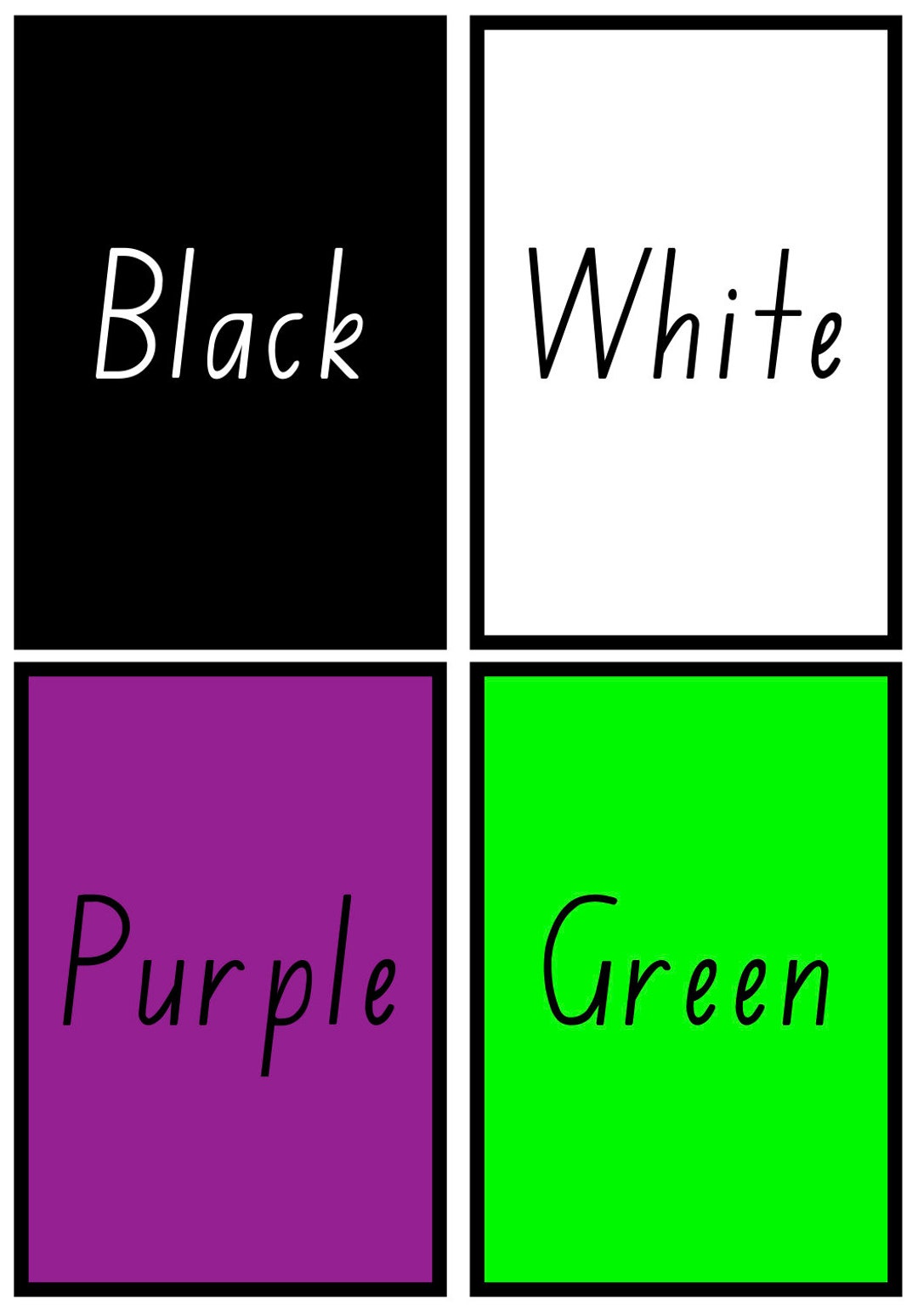 Colours, Colour Flashcards, Colour Matching, Colour Matching Tabs ...