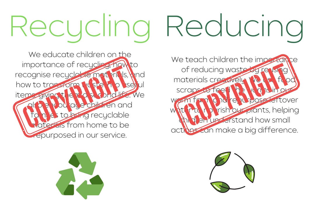 Reduce, Reuse, Recycle Package - Etsy