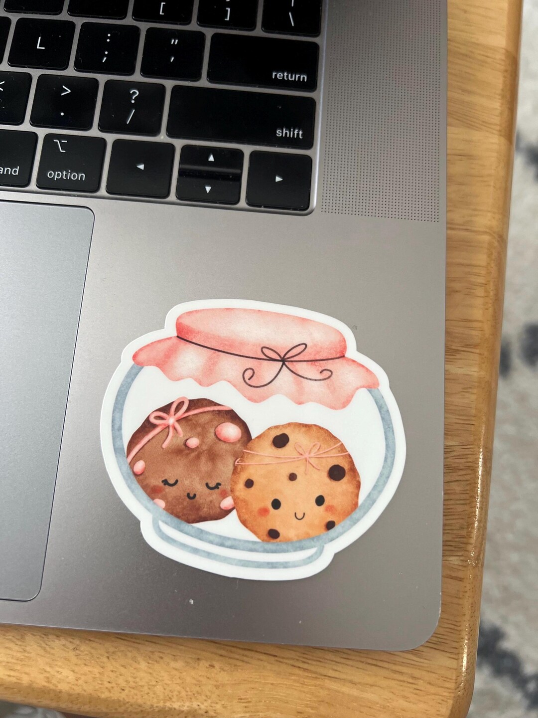 Cute Cookie Jar Matte Laminated Vinyl Stickers|cookie Family|gift for ...