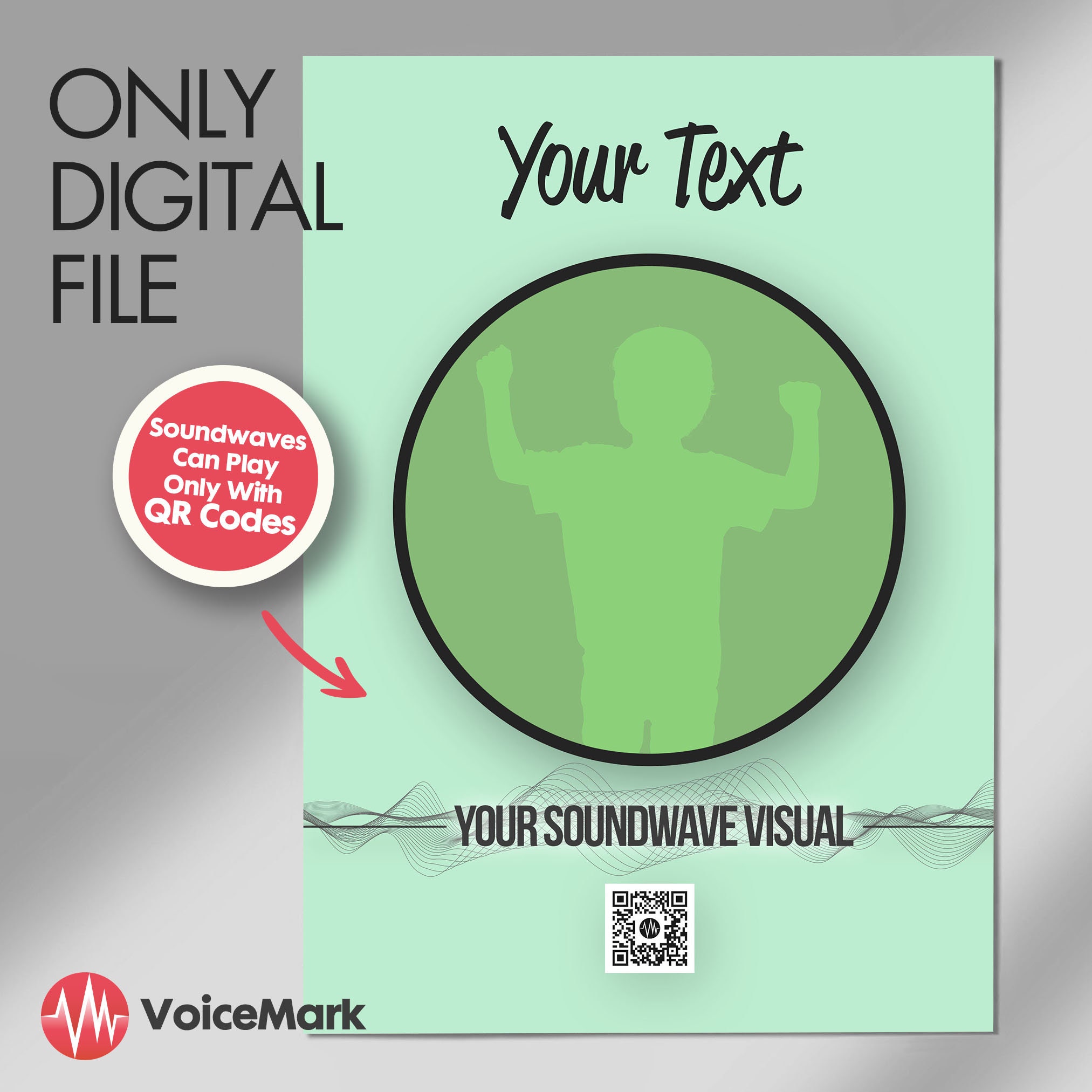 Personalized Poster Design, Only Digital File, Child Voice Recording ...