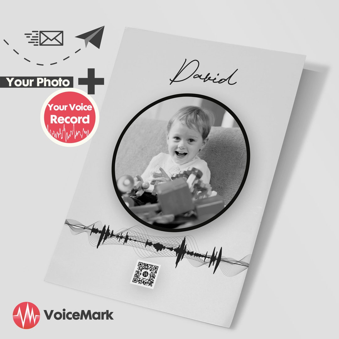 Personalized Poster Design, Only Digital File, Child Voice Recording ...