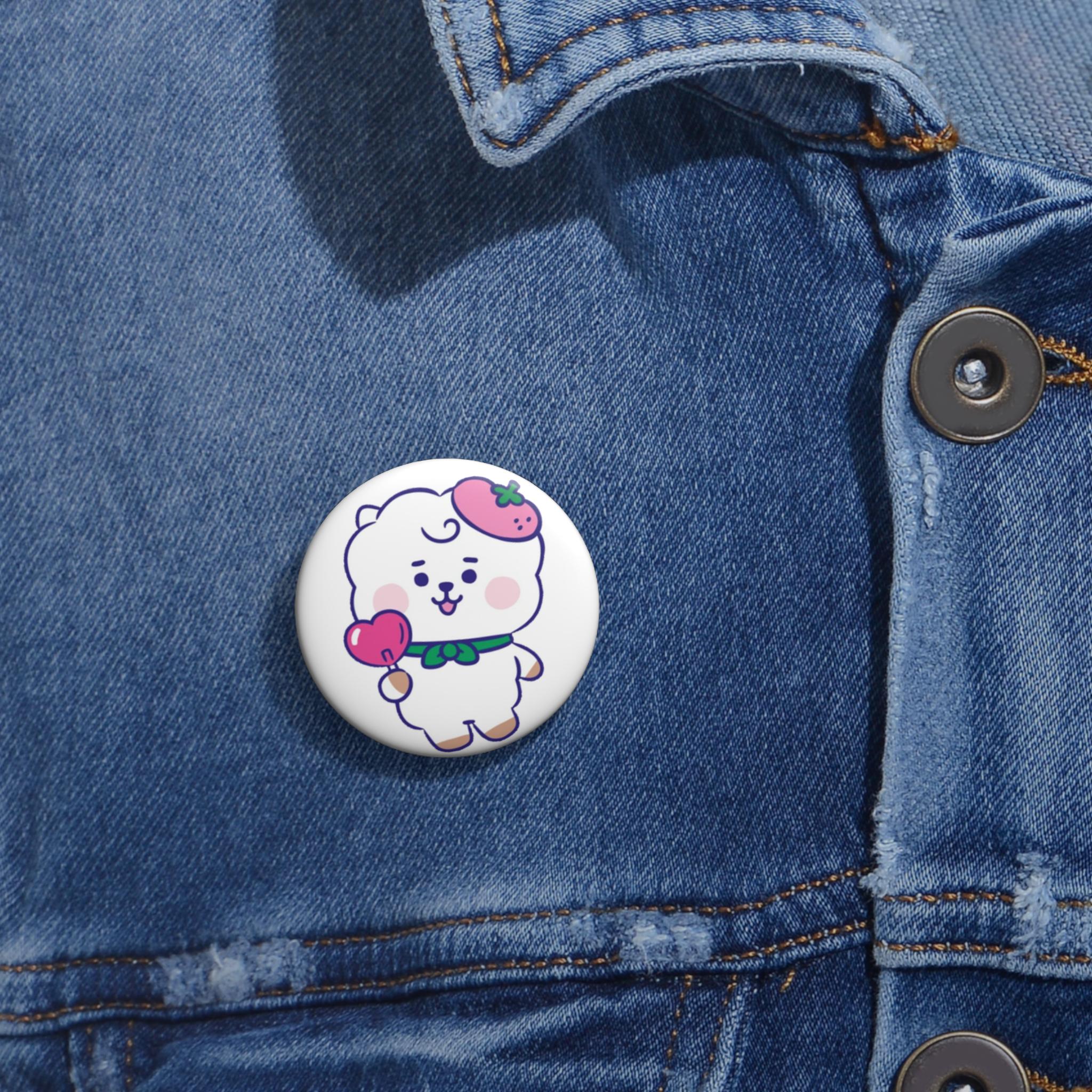 Jin RJ Pin Buttons - Etsy