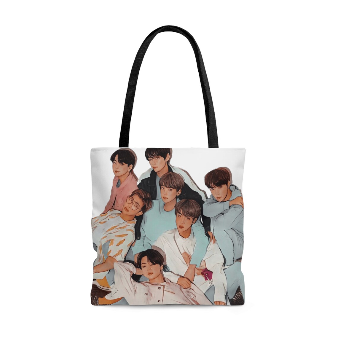 BTS Tote Bag AOP - Etsy
