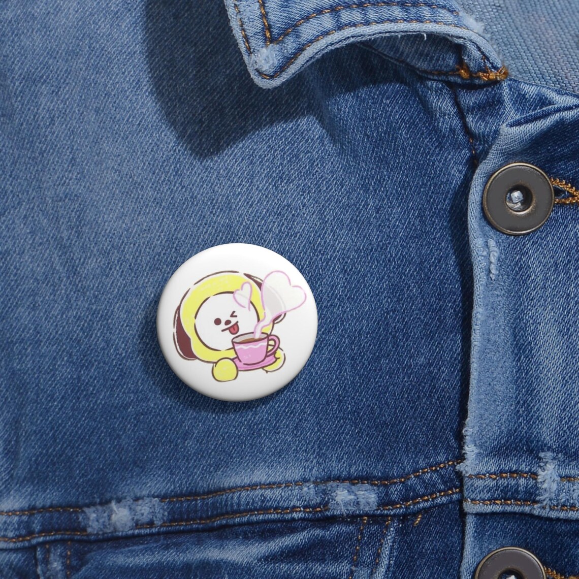 Jimin Chimmy Pin Buttons - Etsy