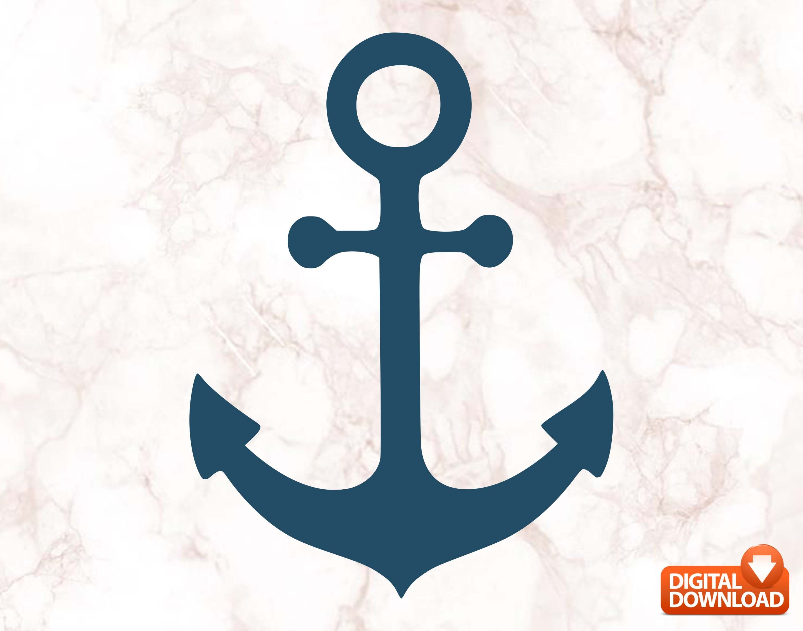 Buy Anchor Svg Anchor Dxf Anchor Png Digital Instand Download Online in ...