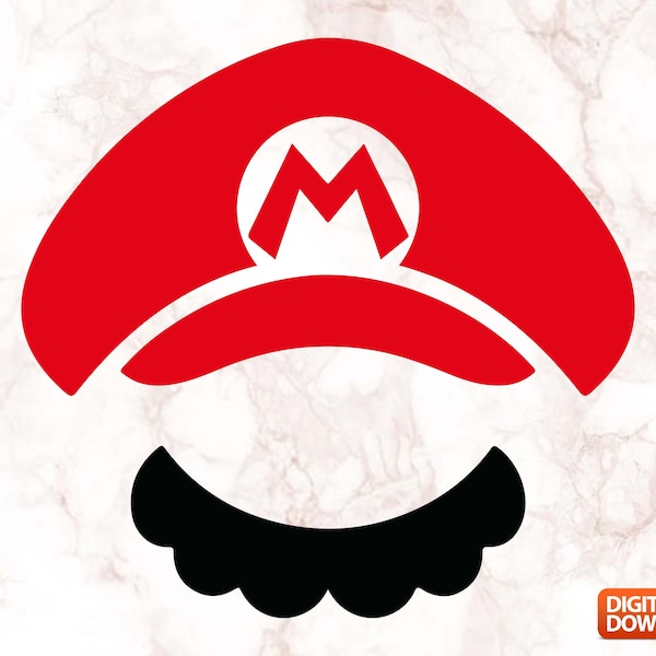Mario Hat - Etsy