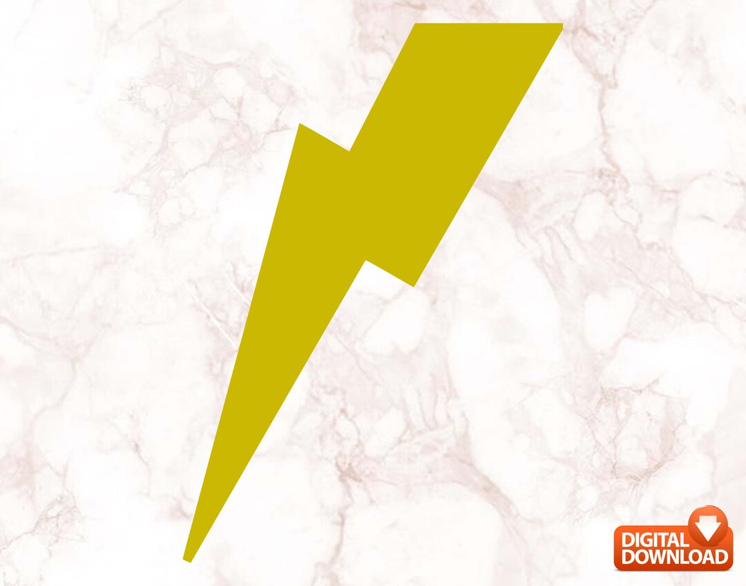 Thunder Bolt Svg Thunder Bolt Dxf Thunder Bolt Png Digital - Etsy