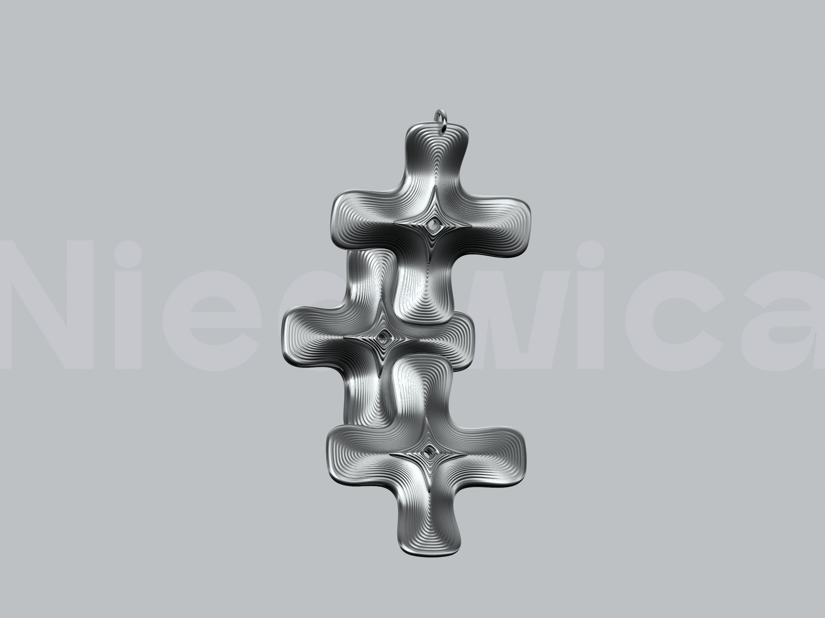 3D Jewelry Collection: 9 Unique STL 3D Models Earrings and Pendants ...