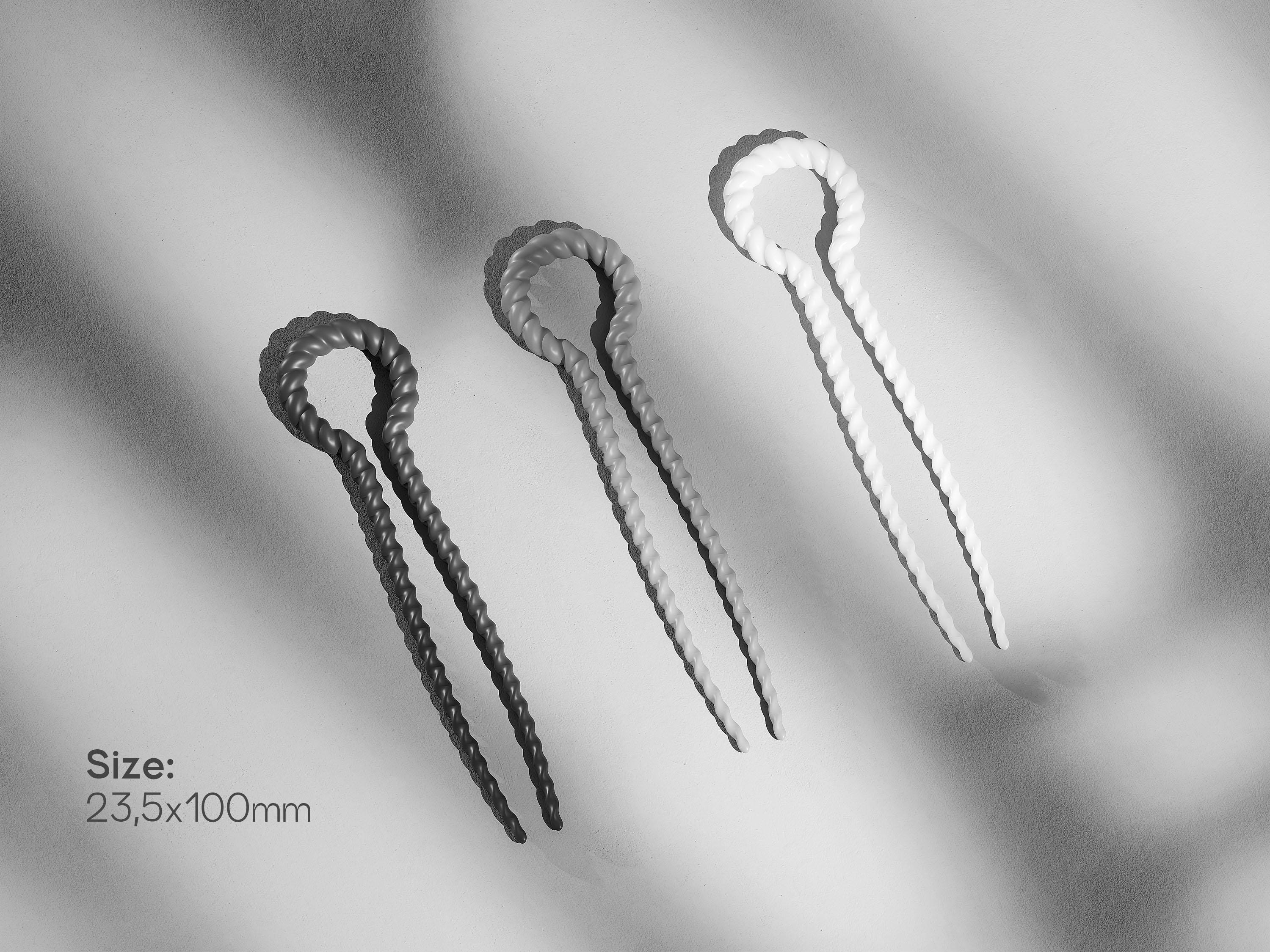 3D Printed Hair Pins: Resin Hair Stick Digital Model Bundle (STL Files ...