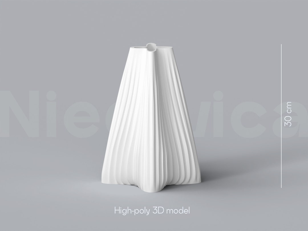 3d Printed Vase STL File, Flower Pot STL, Multi-angle Vase STL File 3D ...