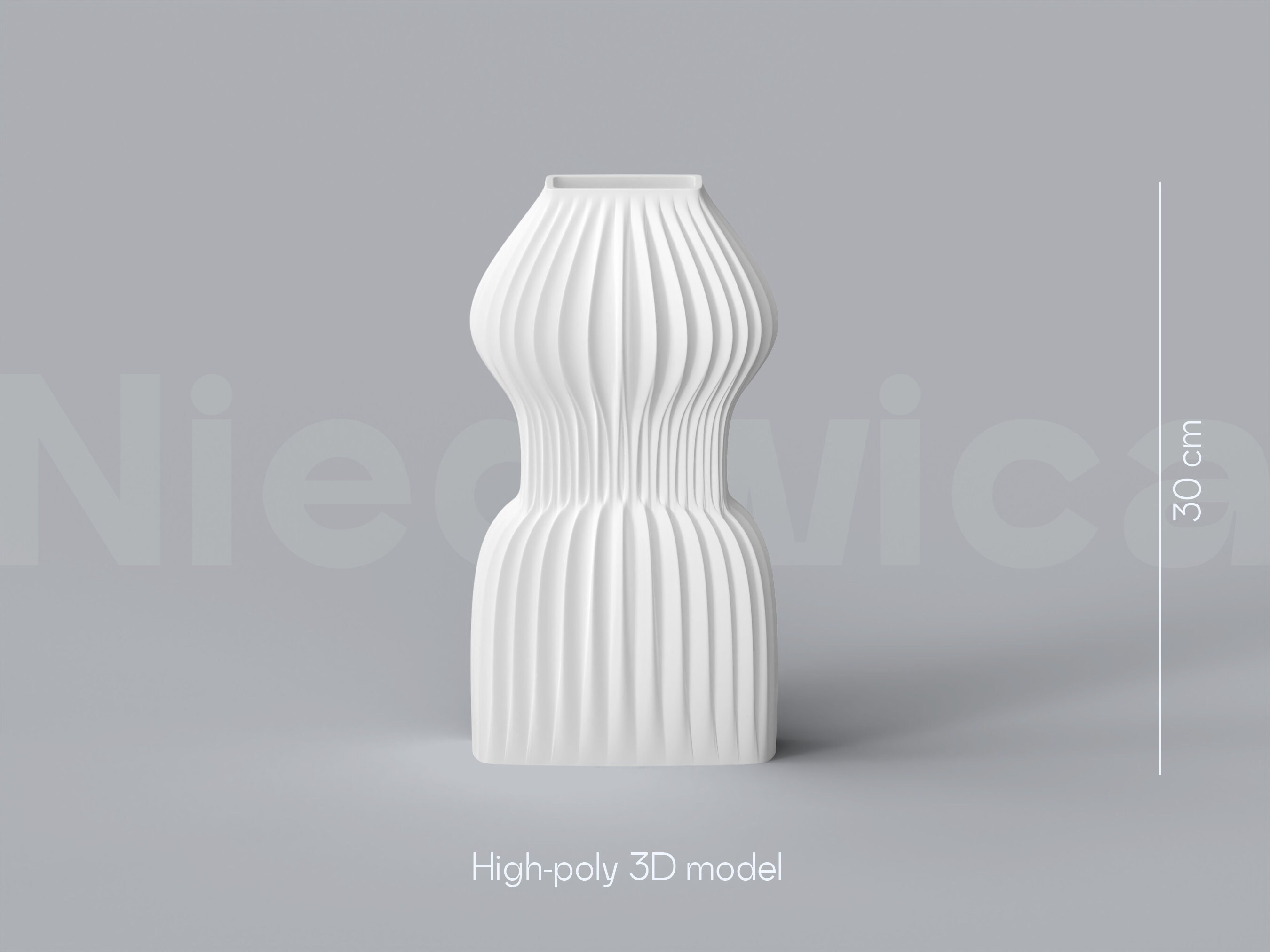 Decorative Vase Set / Printable Vase / Stl Files / 3D Models / Niedwica ...